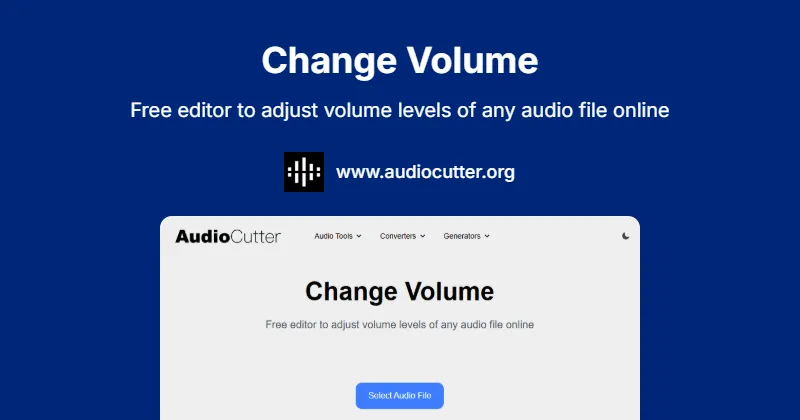 Change Volume: Professional Audio Level Control Tool