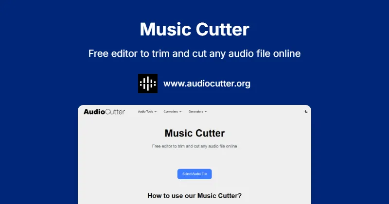 Music Cutter: Professional Song Editing Platform