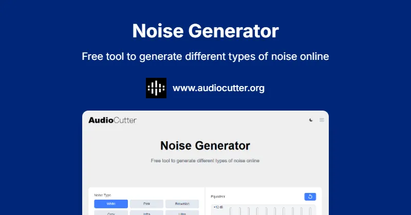 Generador de Ruido: Herramienta Profesional de Audio